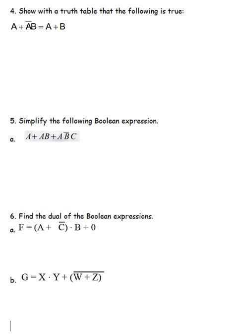 solved 1 evaluate the following expression when a 0 b
