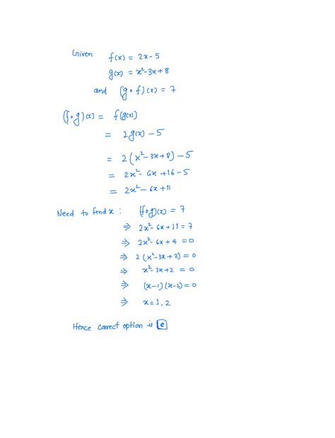 [solved] 10 find all values of x satisfying the given conditions f x 2x course hero