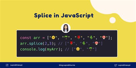 splice in javascript dev community
