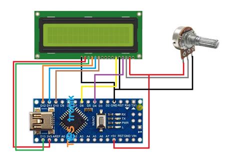 Rangkaian Lcd Arduino