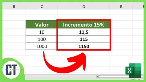 Como Sumar Un Porcentaje A Un Valor En Excel YouTube