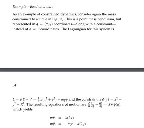 solved we are learning constrained euler lagrange equations