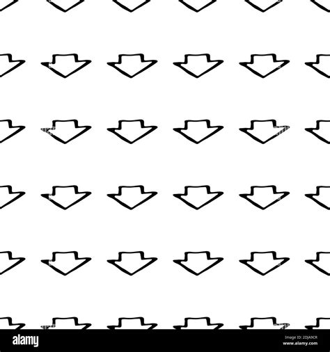 Seamless Pattern With Arrows Motif Minimalist Abstract Background