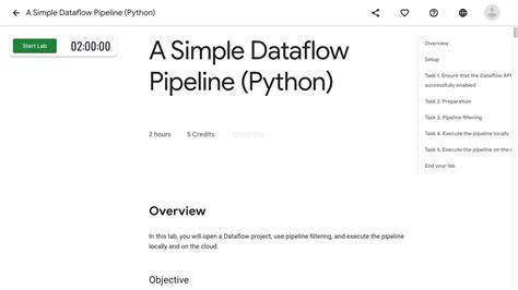 A Simple Dataflow Pipeline Python YouTube