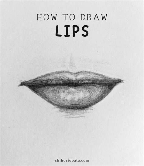 How To Draw Lips Step By Step For Beginners