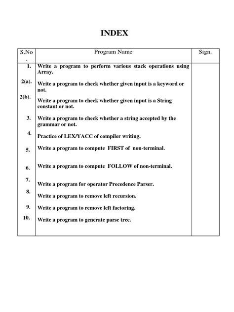 compiler design practical file pdf parsing formalism deductive