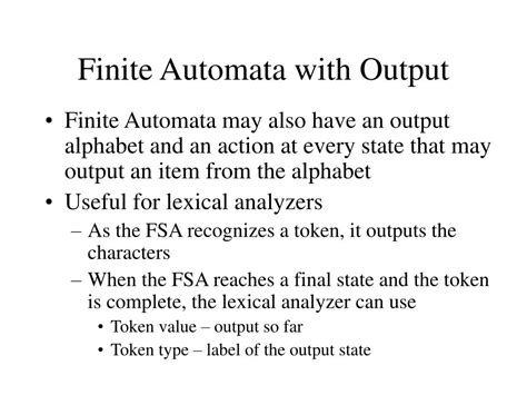 ppt regular expressions and finite state automata powerpoint presentation id 345177