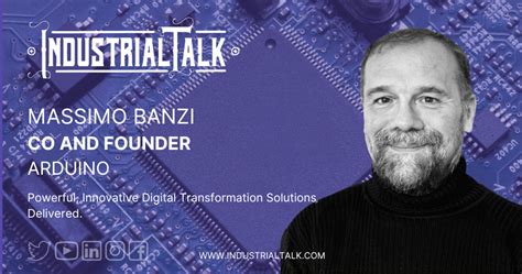 Massimo Banzi With Arduino Industrial Talk