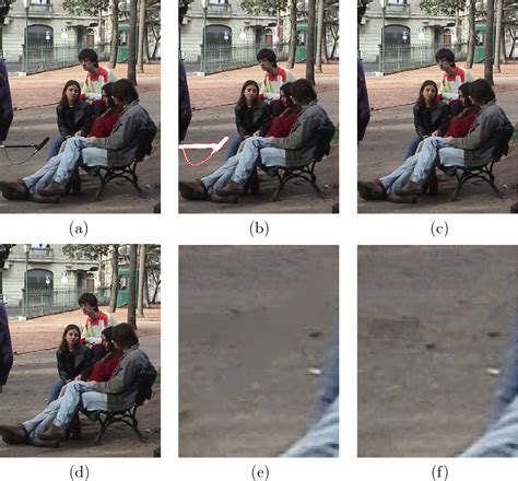 figure 2 from gradient based image completion by solving the poisson equation semantic scholar