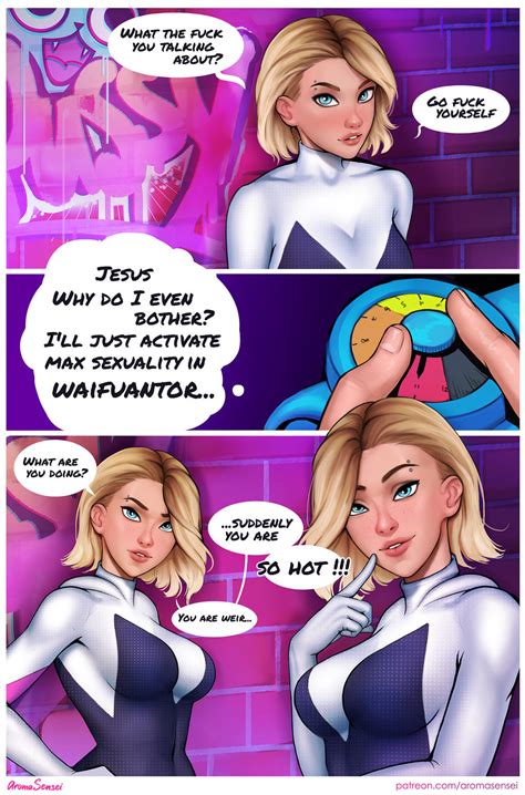 Waifunator Vol1 Gwen By Aromasensei On Deviantart