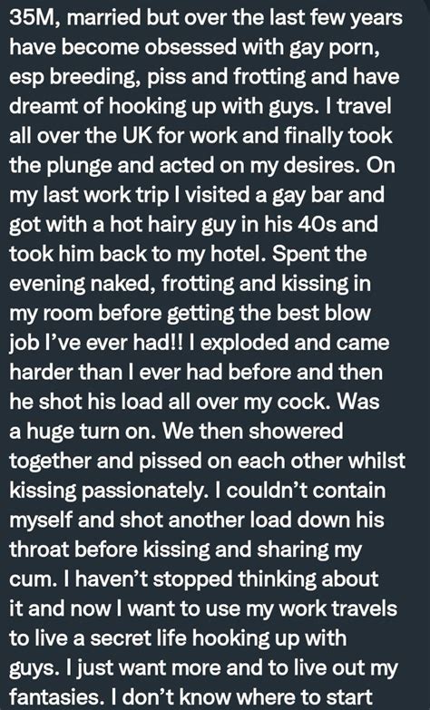 Pervconfession On Twitter He Made His Fantasy Come True
