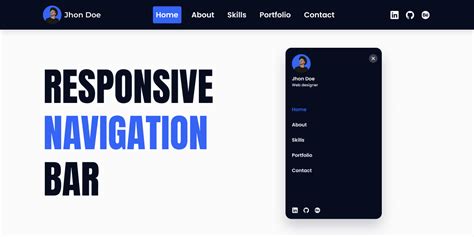GitHub Bedimcode Responsive Navigation Menubar Responsive Navigation
