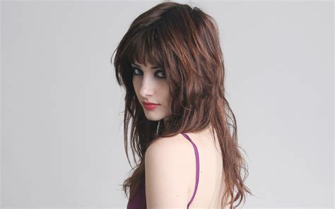 Wallpaper Women Redhead Long Hair Singer Black Hair Fashion Lingerie Susan Coffey