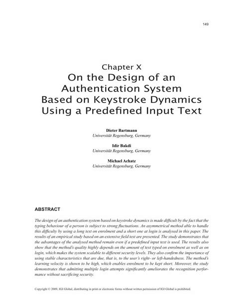 pdf chapter x on the design of an authentication system … on the design of an authentication