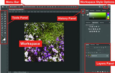 Photoshop Workspace