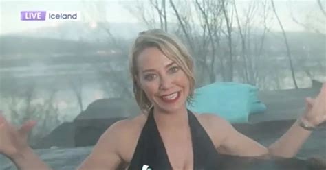 Gorgeous Presenter Laura Hamilton Stuns Fans As She Strips To Her Swimsuit On Itv This Morning