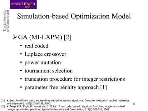 ppt simulation based ga optimization for production planning powerpoint presentation id 5618563