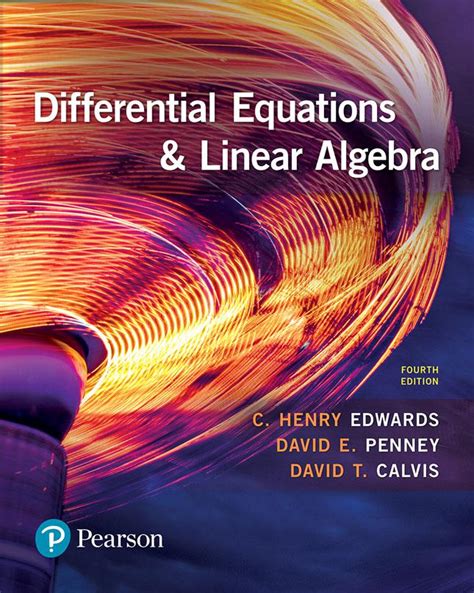 pdf differential equations and linear algebra edwards and penney 4th edition