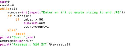 solved sum 0 count 0 while 1 number int input enter an