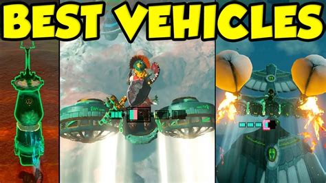 BEST VEHICLE BUILDS For Zelda Tears Of The Kingdom YouTube