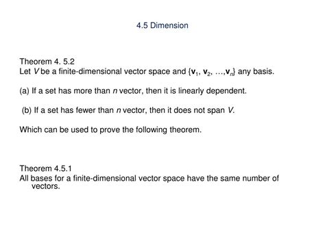 ppt chapter 4 chapter content real vector spaces subspaces linear independence basis dimension