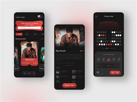 Movie Tickets Booking App Figma