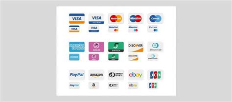 20 Free Payment Method Credit Card Icon Sets Web Host Police