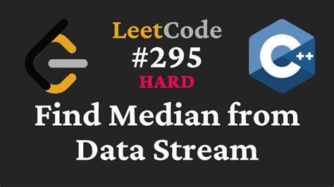 find median from data stream leetcode 295 c youtube
