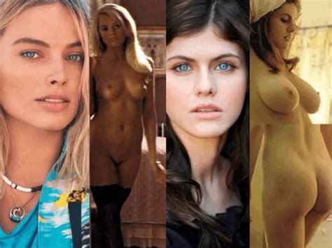 Margot Robbie Alexandra Daddario Scrolller