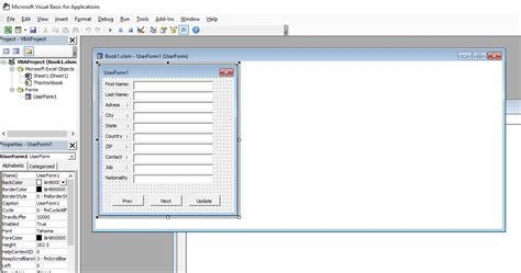 how to create userform in excel geekzag