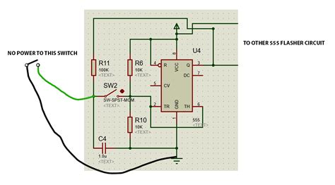 Switches How To Turn ON OFF NE555 Using A Pushbutton Switch That Is