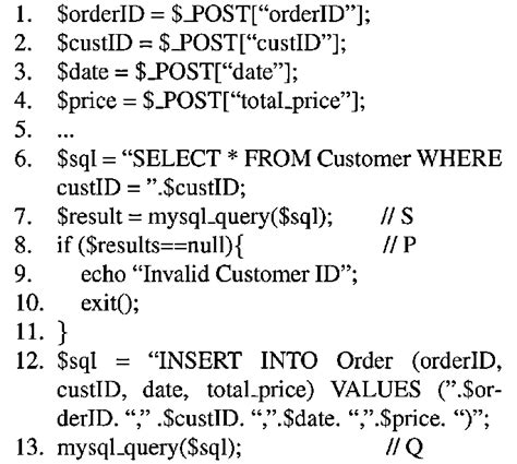 an example of php code implementing referential constraint enforcement download scientific