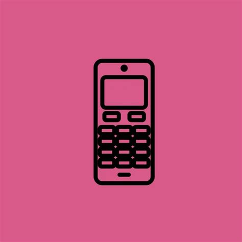 Mobile Phone Icon Stock Vector Image By ©realvector 59281433