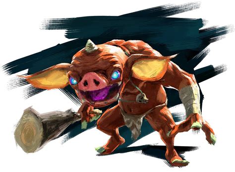 Bokoblin Characters And Art The Legend Of Zelda Breath Of The Wild