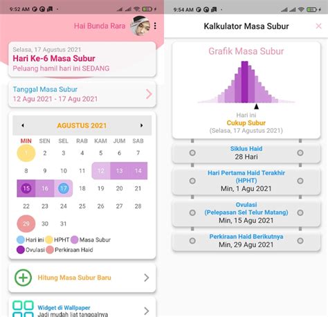 8 Aplikasi Kalender Haid Dan Masa Subur Gratis Di Android
