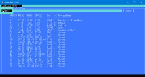 [powershell] 再度帰ってきた？out gridview developersio