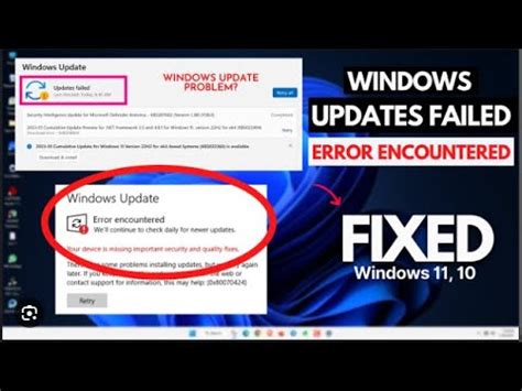 Fix All Windows Update Error Problems In Windows 10 2023 YouTube