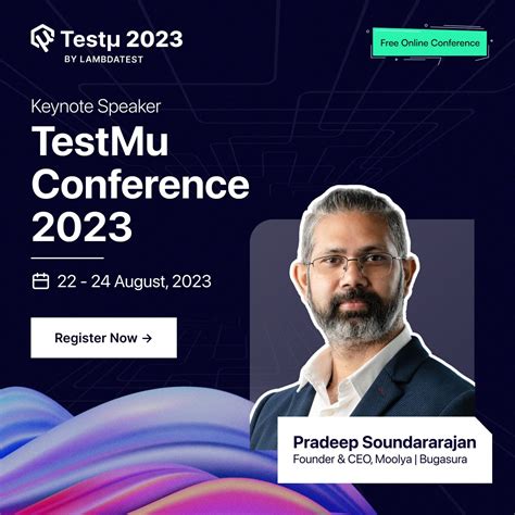 lambdatest on linkedin testμ conference 2023 decode the future of testing join one of the