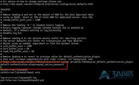 centos7下配置mysql8 0 20 3a网络资讯门户