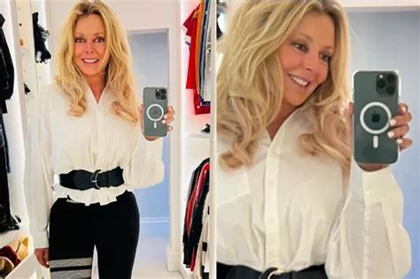 Carol Vorderman Branded Sexy Mum As She Breaks Instagram Silence With