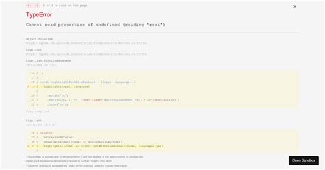React Simple Editor LineNumbers Forked Codesandbox