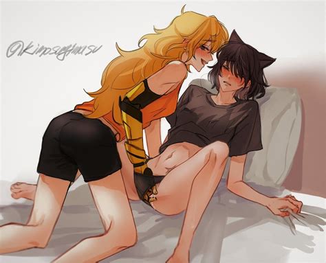 Yang Xiao Long And Blake Belladonna Rwby Drawn By Naizo Kimosugimasu