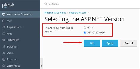Cara Mengubah Versi ASP NET Di Control Panel Plesk Hosting