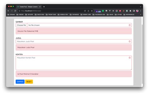 Tutorial Laravel Livewire 3 5 Insert Data Ke Dalam Database