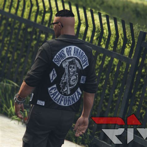 Sons Of Anarchy MC Vest President And Member Vest MP Fivem SP V2