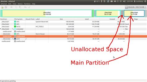 How To Create Swap Partition Space Using Gparted Partition Editor In Ubuntu