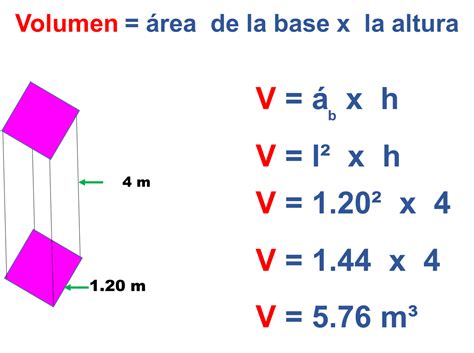 Formula Area De La Base De Un Prisma Triangular Volumen De Prismas