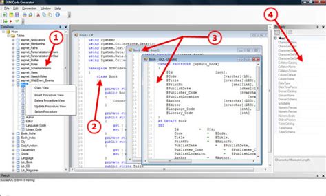 dal class and transact sql generator for c and vb codeproject