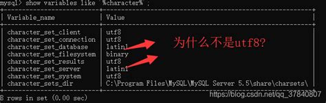 mysql字符集及配置 事件创建时的客户端字符集 csdn博客
