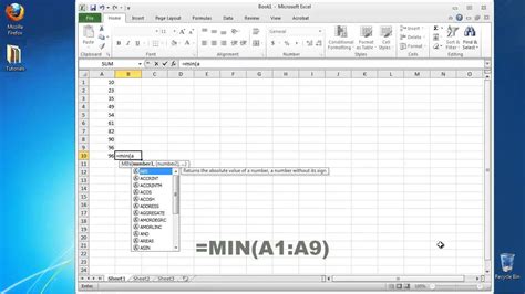 How To Calculate The Range In Excel